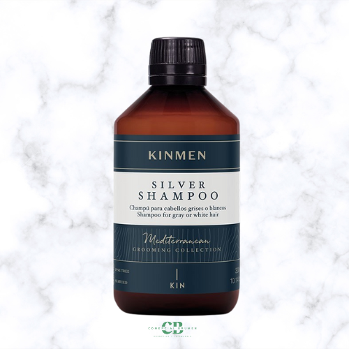 KINMEN SILVER SHAMPOO 300ml-champú gris matizador para canas y rubios ...